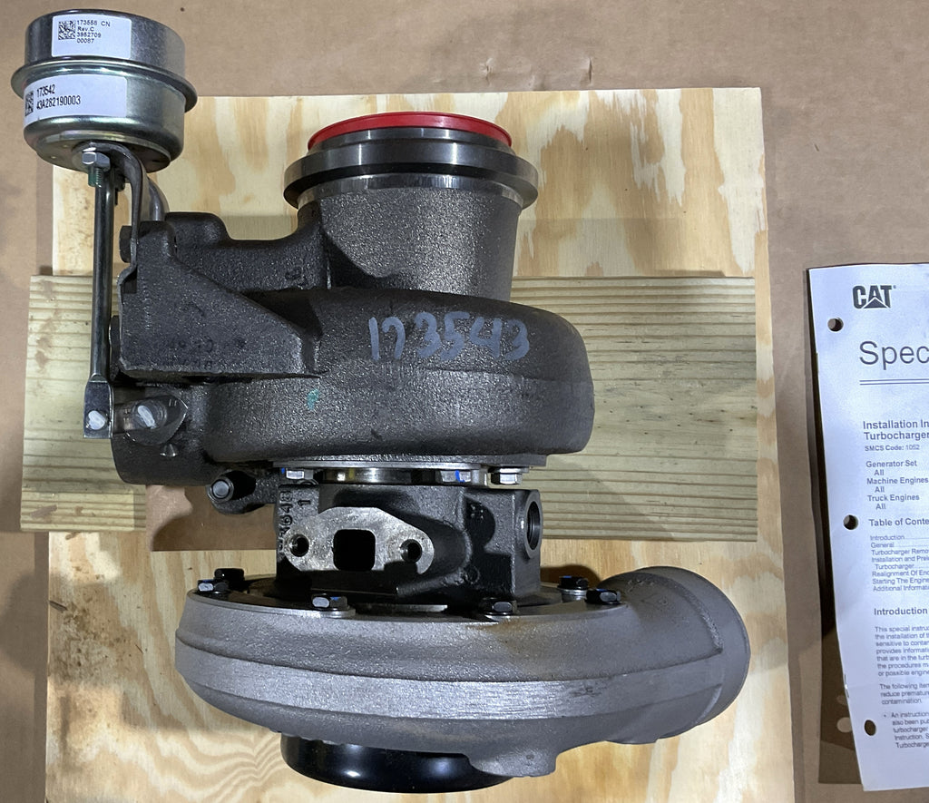 GENUINE NEW Caterpillar C7 Turbocharger 346-0557 — G-Cor Automotive