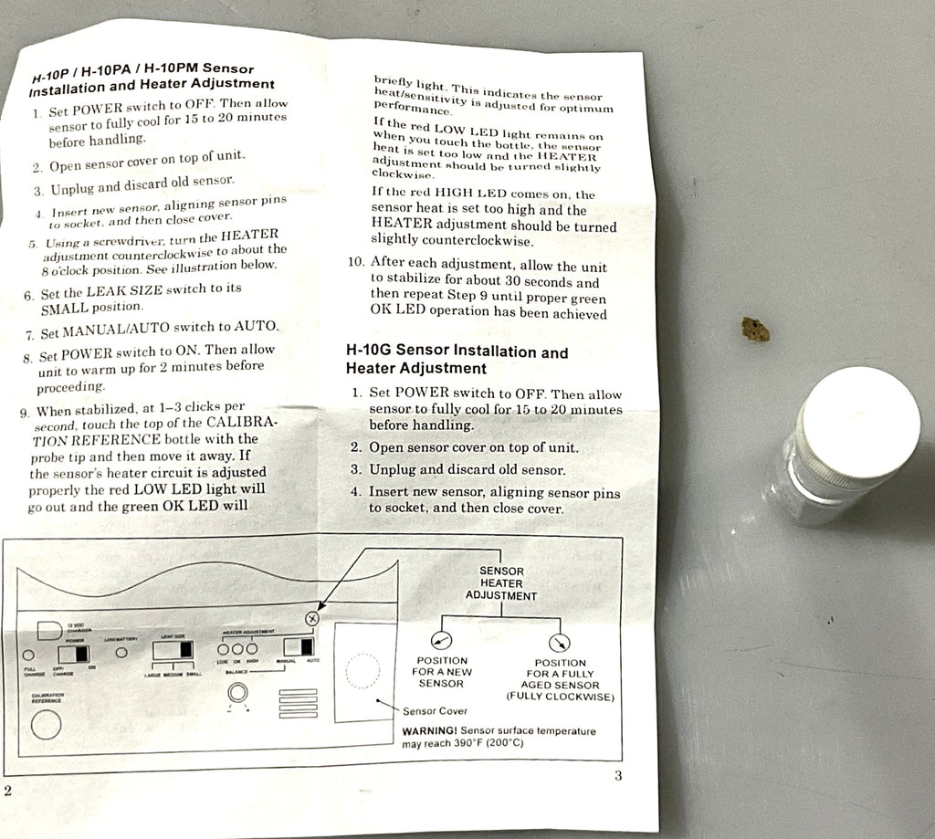 BACHARACH 3015-0486 SENSOR REPLACEMENT KIT — G-Cor Automotive
