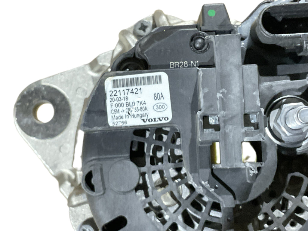 VOLVO PENTA GENERATOR 22117421 3803639 80 AMP 28 VOLT — G-Cor Automotive