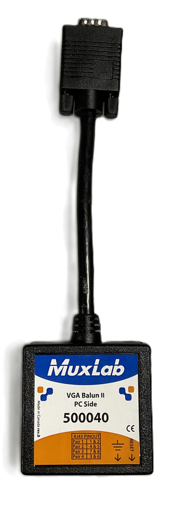 NEW MuxLab VGA Balun II PC side 500040 — G-Cor Automotive