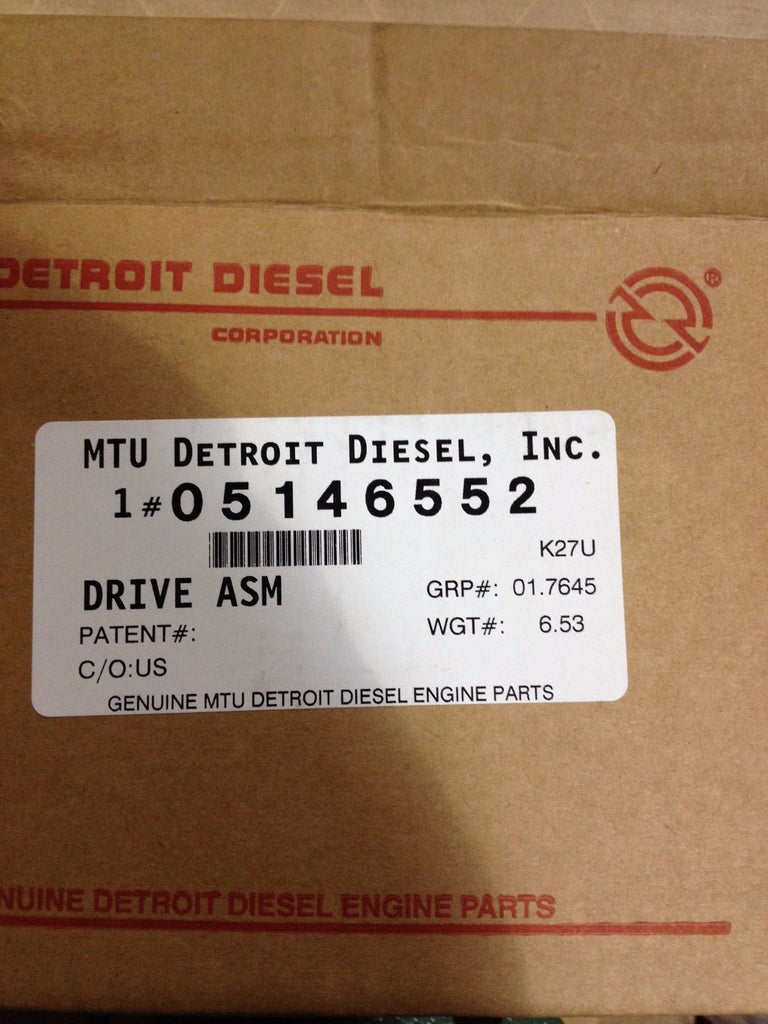 DETROIT DIESEL 149 SERIES ACCESSORY DRIVE group: 1.7600 5146552 — G-Cor ...