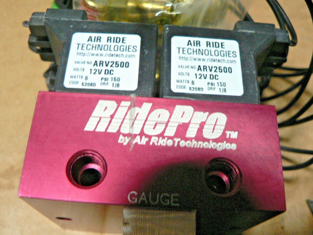 RideTech RidePro Air Valve Assemblies ARV2500 — G-Cor Automotive