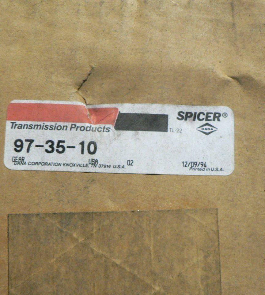 SPICER SHAFT 97-35-10 APPLICABLE TO 1052A 1062A 1262A 1263A TRANSMISSI ...