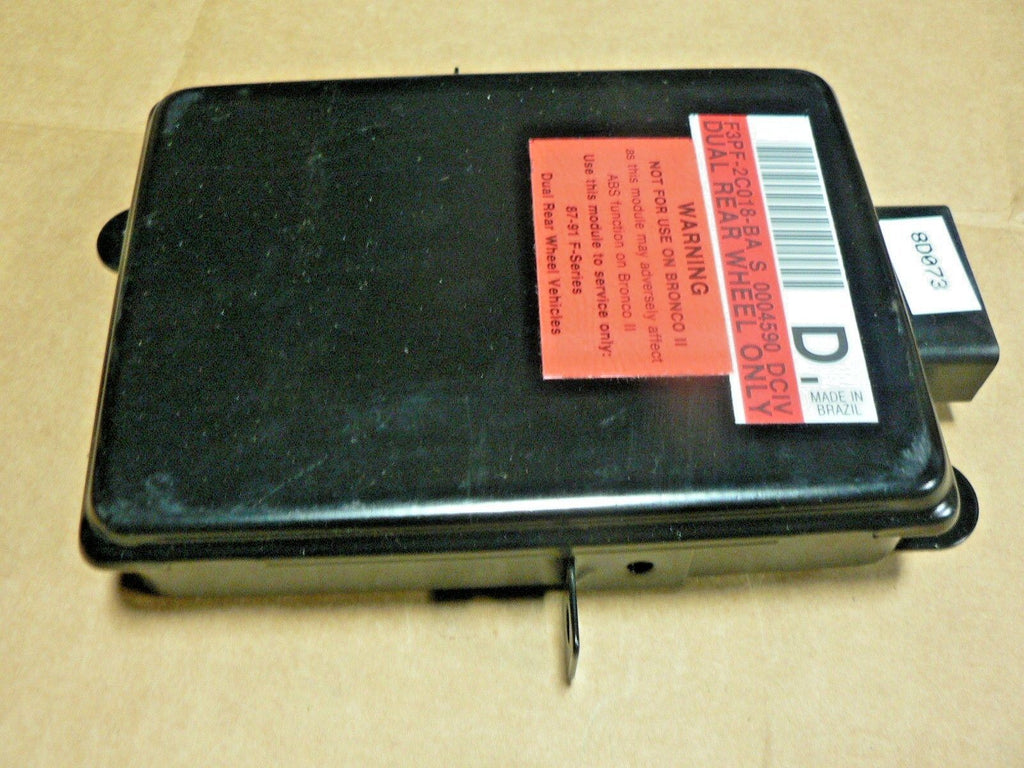 Ford ABS Control Module F3PZ-2C018-B Ford F-350 DUAL WHEELS ONLY 1987 ...