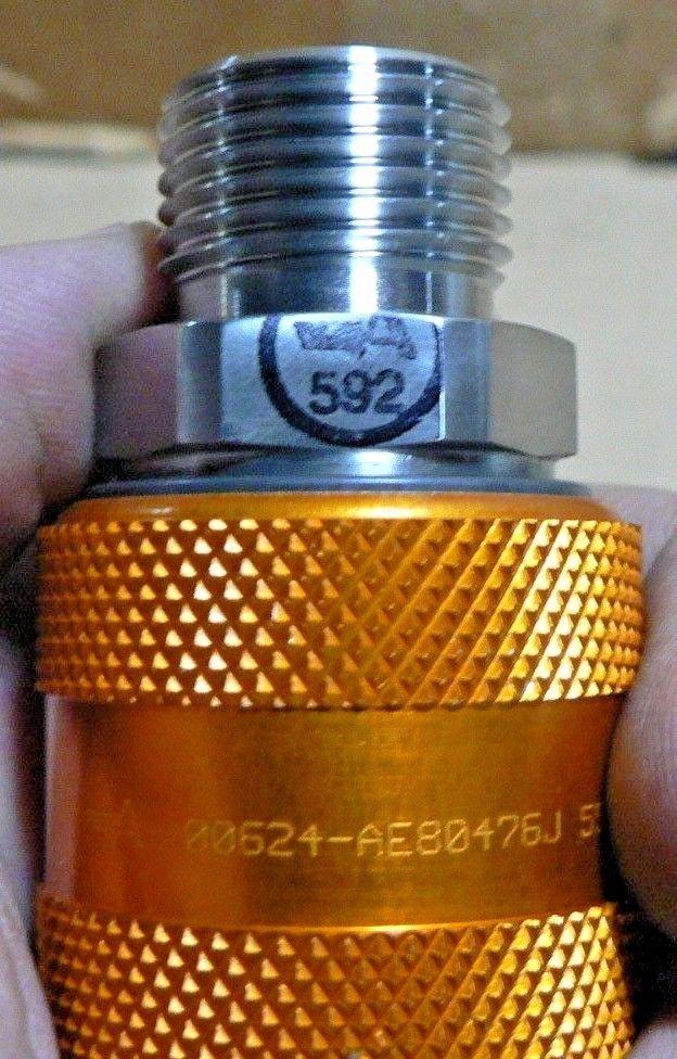 QUICK DISCONNECT COUPLING HALF EATON AE80476-J AEROQUIP 00624-AE80476J ...