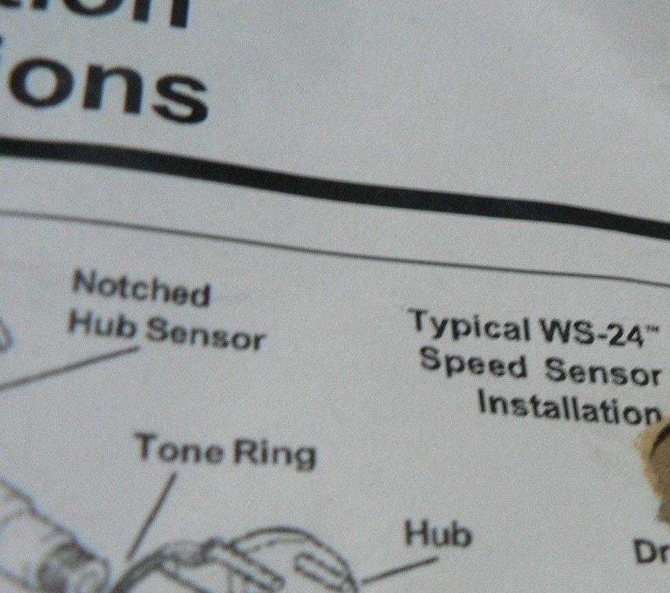 BENDIX 801543 WS-24 WHEEL SPEED SENSOR SPICER/DANA 300151 — G-Cor ...