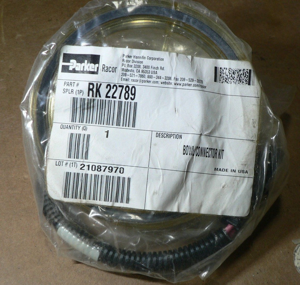 Parker Hannifin RACOR Bowl Kits With Fuel Heaters RK 22789 RK 22616-02 ...