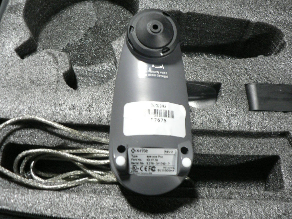 X-Rite i1 Eye-One Pro Spectrophotometer 42.17.79 Rev D — G-Cor Automotive