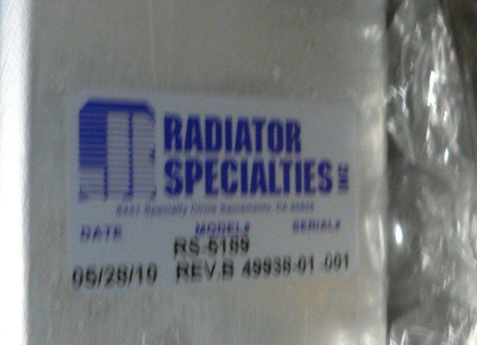 ALUMINUM RADIATOR RADIATOR SPECIALTIES RS-5189 24 X 20-1/2 X 3 — G-Cor ...