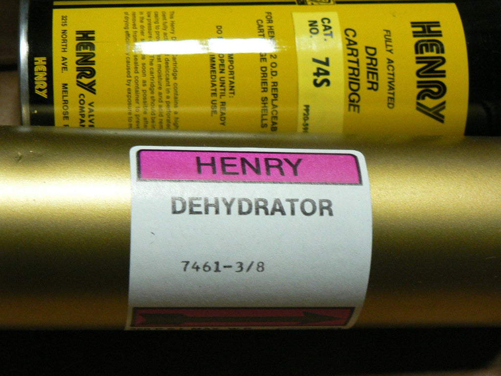 HENRY DEHYDRATOR 7461 7461-3/8 CARTRIDGE #74S — G-Cor Automotive