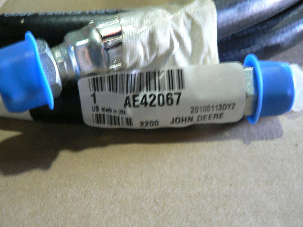 JOHN DEERE HYDRAULIC EXCAVATOR HYEX MODEL 230 LCR HX1 HYDRAULIC HOSE R ...