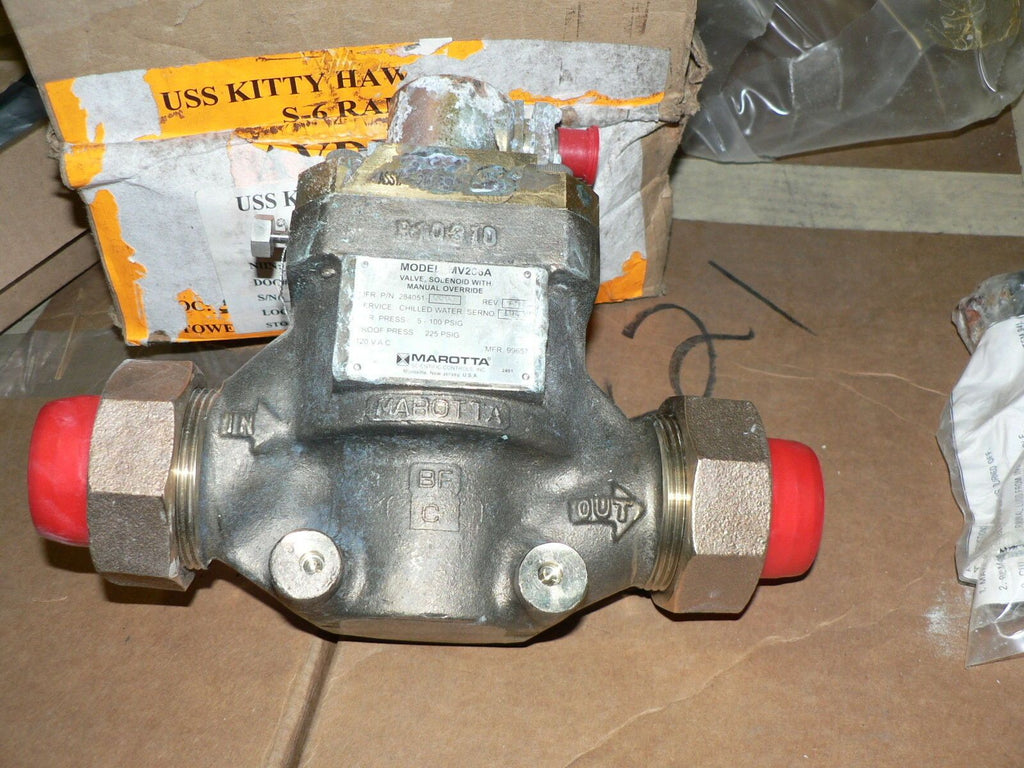 MAROTTA MODEL MV206A VALVE 4810013826611 — G-Cor Automotive