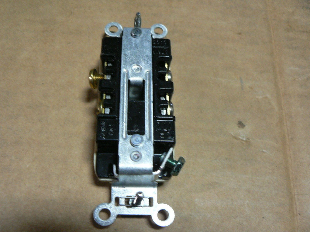 Pass & Seymour CRB5362-1 (box of 10) Duplex Ivory Receptacles 20A 125V ...